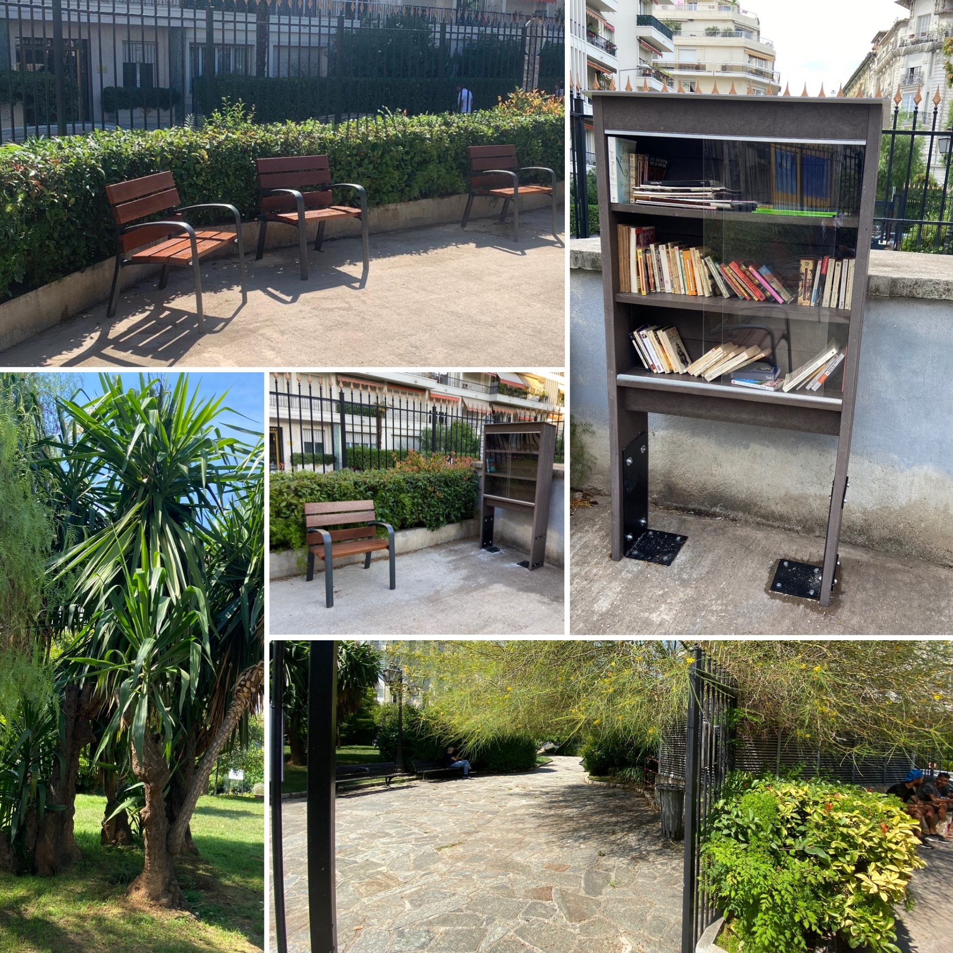 « Espace Détente Lecture » au Square MOZART – Comité de quartier des ...